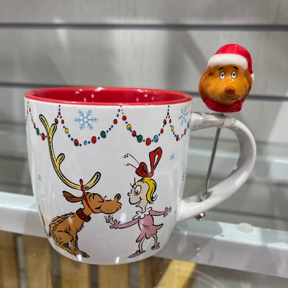 Dr. Seuss | Holiday | The Grinch Max Cindylou Christmas Ceramic Coffee ...